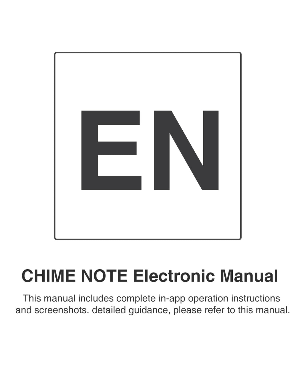 CHIME NOTE Guide